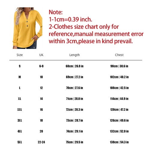 Pullover Ladies Top Long Sleeve Jumper T-Shirts V Neck Loose Casual ...