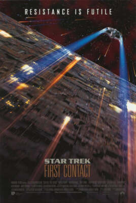 Star Trek First Contact Movie Poster Print 17 X 12 Reproduction | eBay