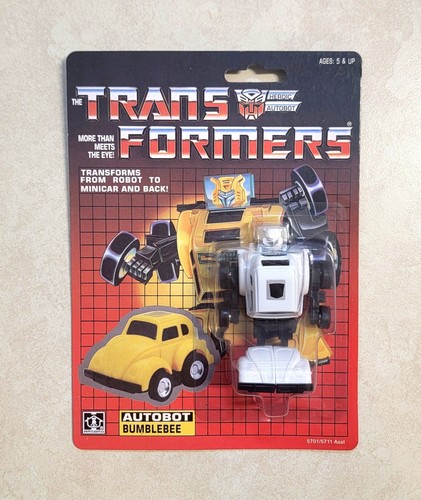 TRANSFORMERS G1 WHITE BUMBLEBEE US SELLER MOSC RARE! AUTOBOT MINI BOT ...