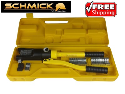 HEAVY DUTY HYDRAULIC SWAGER SWAGING SWAGE TOOL for STAINLESS WIRE ROPE ...
