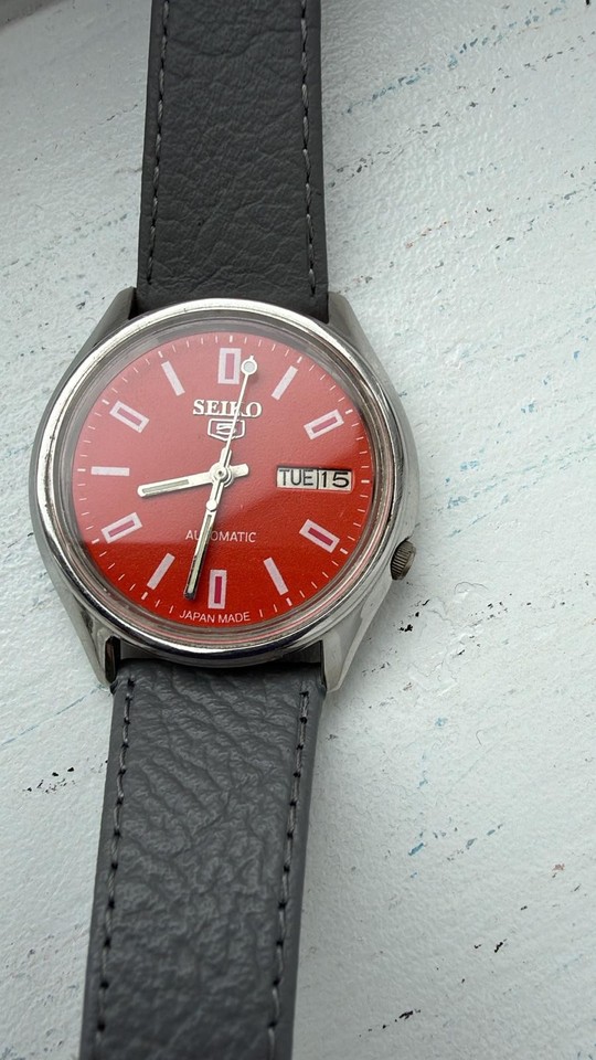 Men’s Seiko 5 Sports 7009-8782 Carrot/Orange Dial Day Date automatic ...