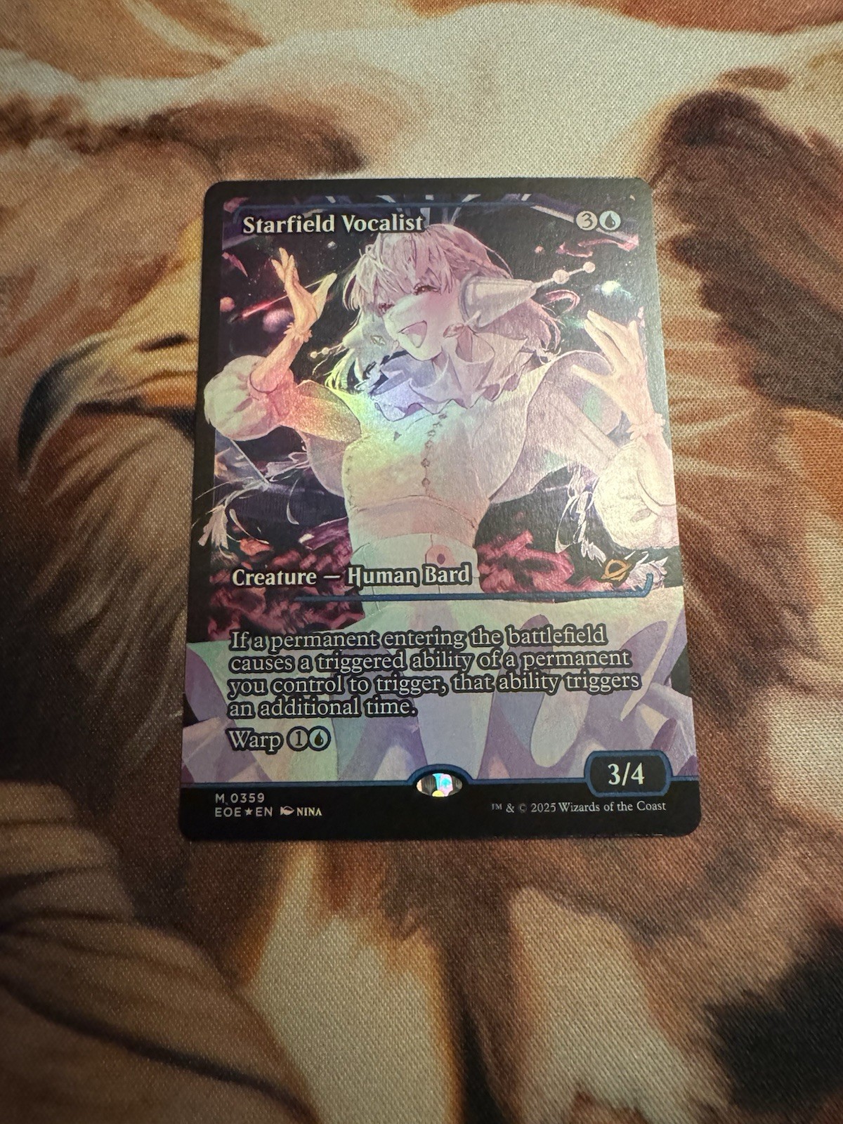 Starfield Vocalist (Showcase) Edge of Eternities Foil | eBay