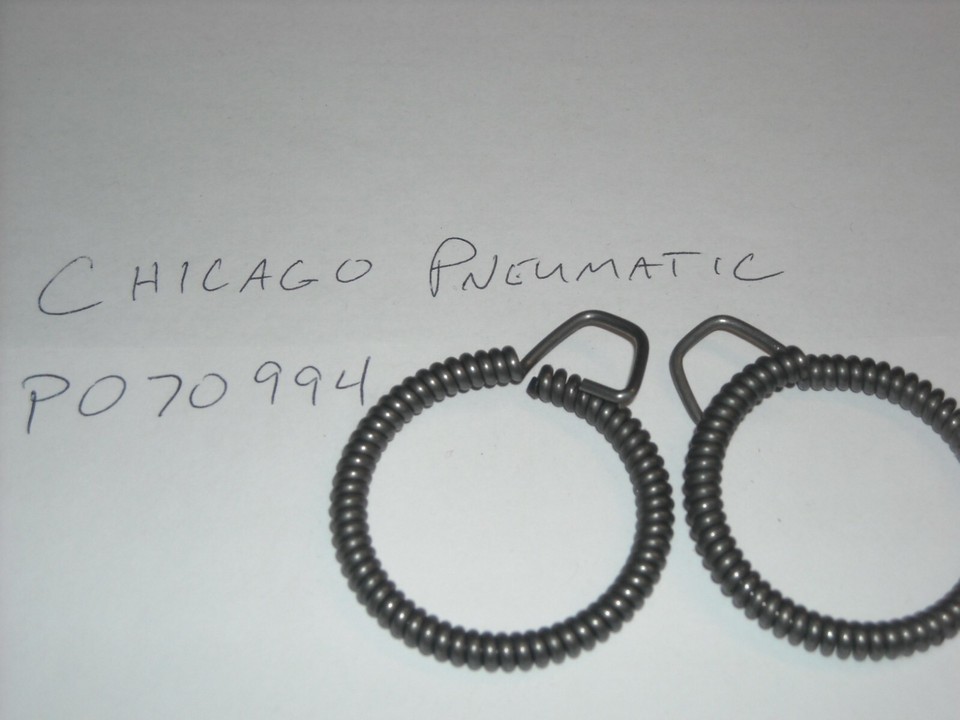 P070994, Chicago Pneumatic, Spring Retainer, 2pc, New | eBay