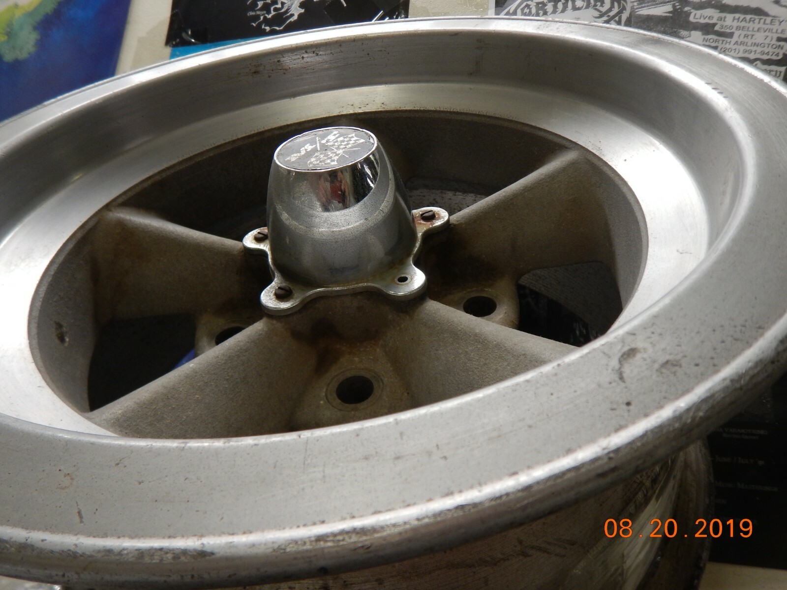 MICKEY THOMPSON TORQ-THRUST WHEEL 5 on 5-1/2" 14x7 FORD F-100 VAN ...