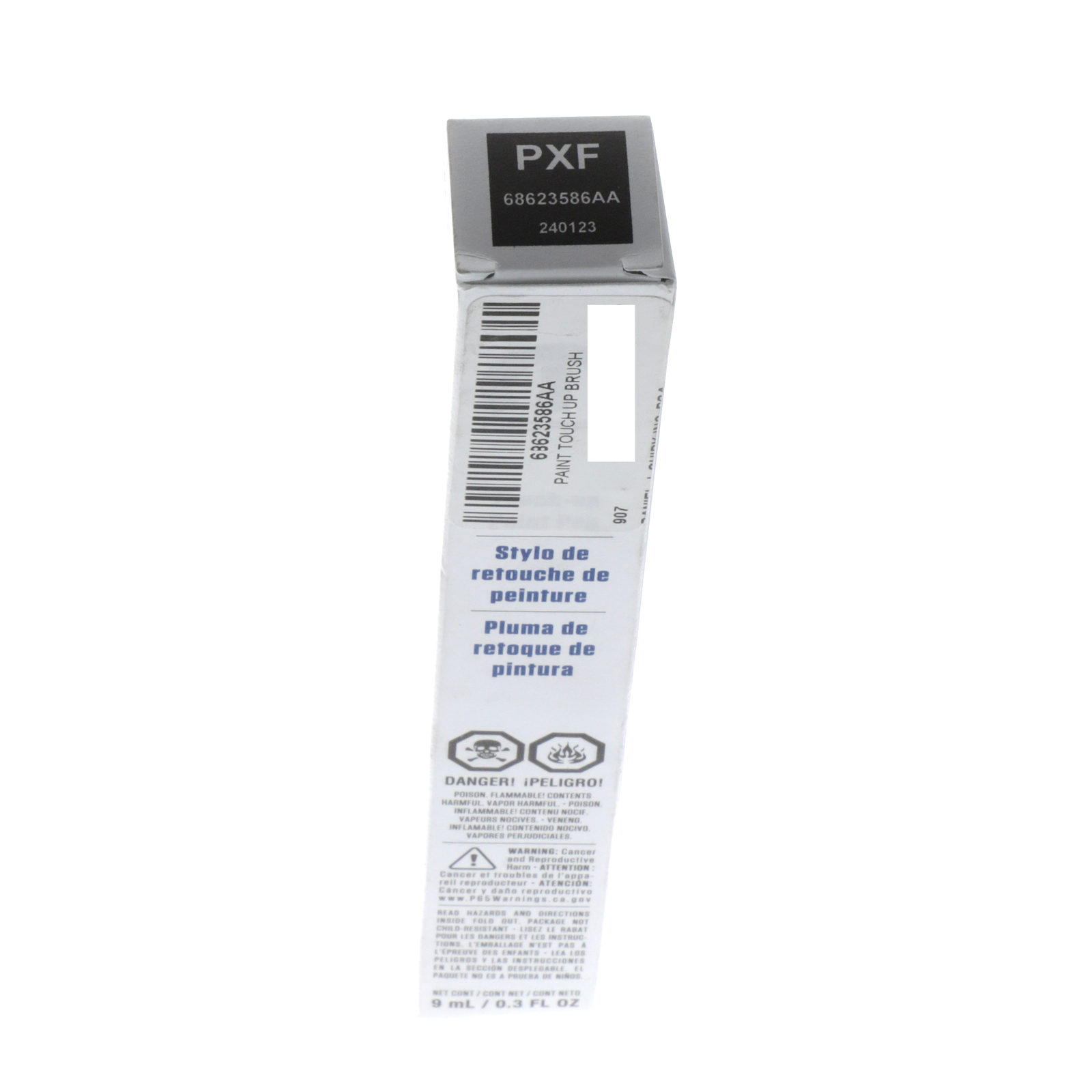 JEEP DODGE CHRYSLER PXF JET BLACK TOUCH UP PAINT PEN & BRUSH MOPAR ...