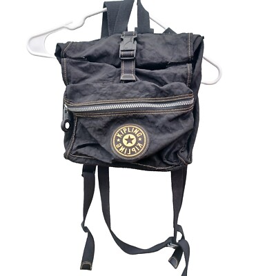 Kipling Vintage Bag Hiking Sports Roll Top Backpack Rucksack Waist ...
