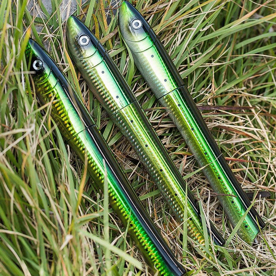 Telescopic Fish Shaped Spinning Rods Sea Ice Fishing Poles Portable ...