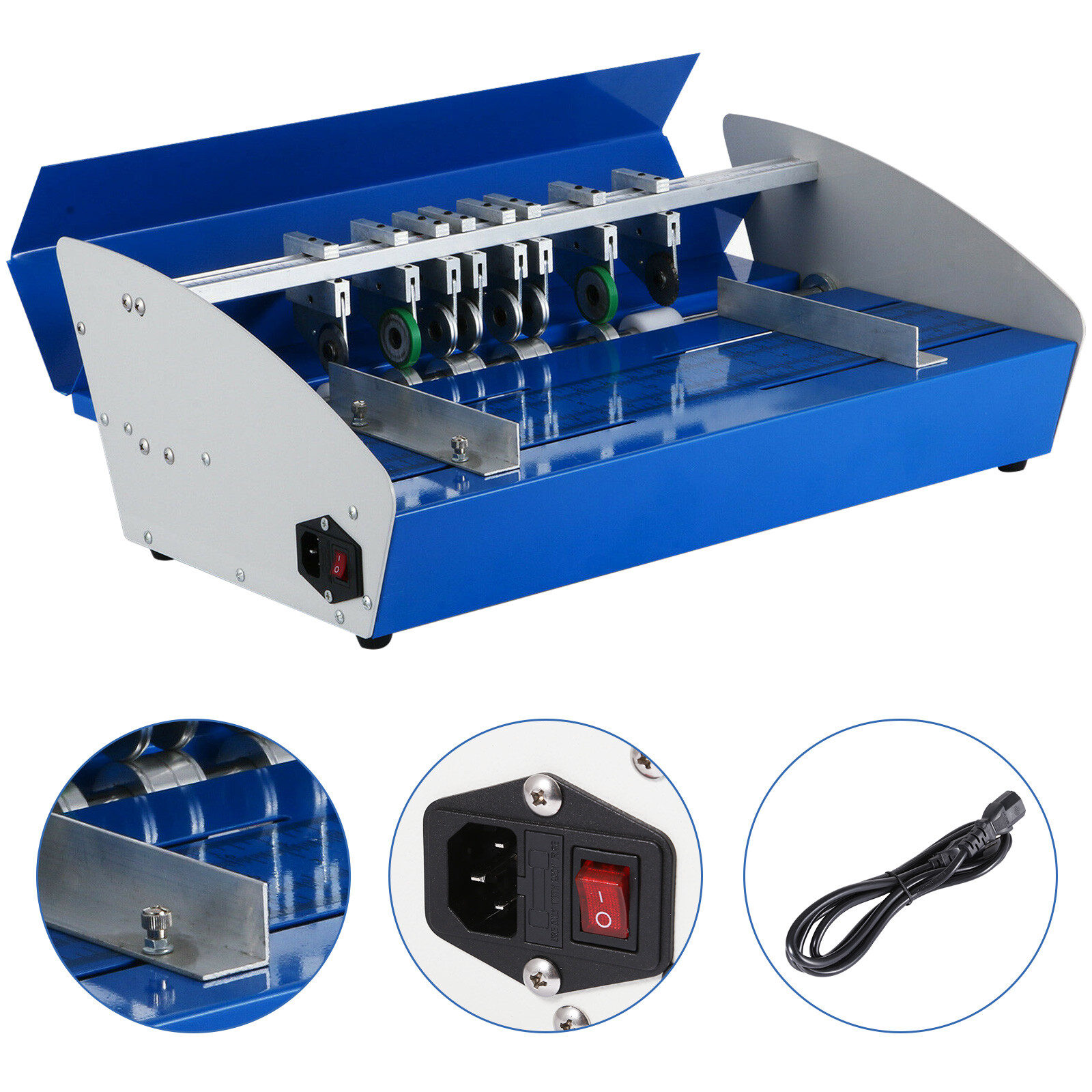 18" Electric 3-in-1 Scorer Perforator Paper Creasing Machine Scoring ...