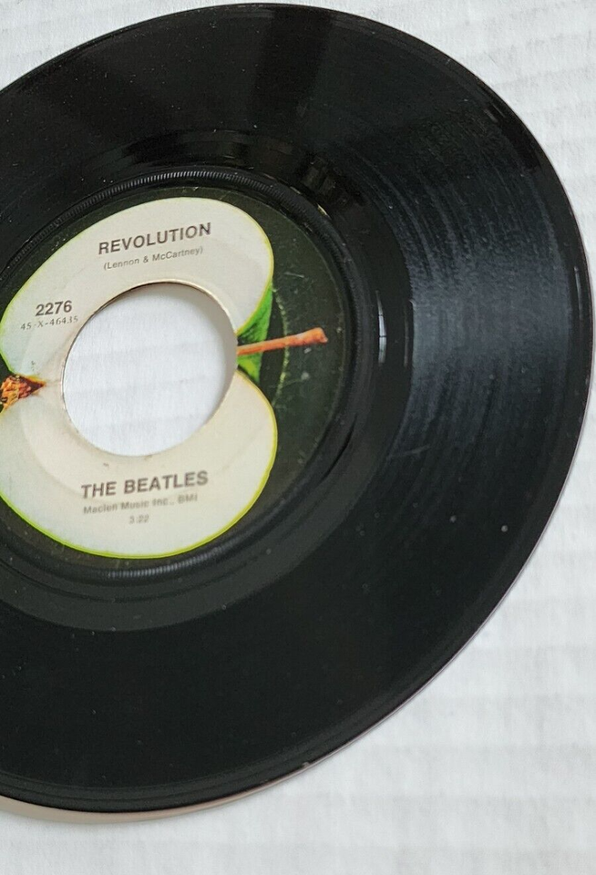 45 RPM Apple Vinyl Record The Beatles Hey Jude - Revolution # 2276 | eBay
