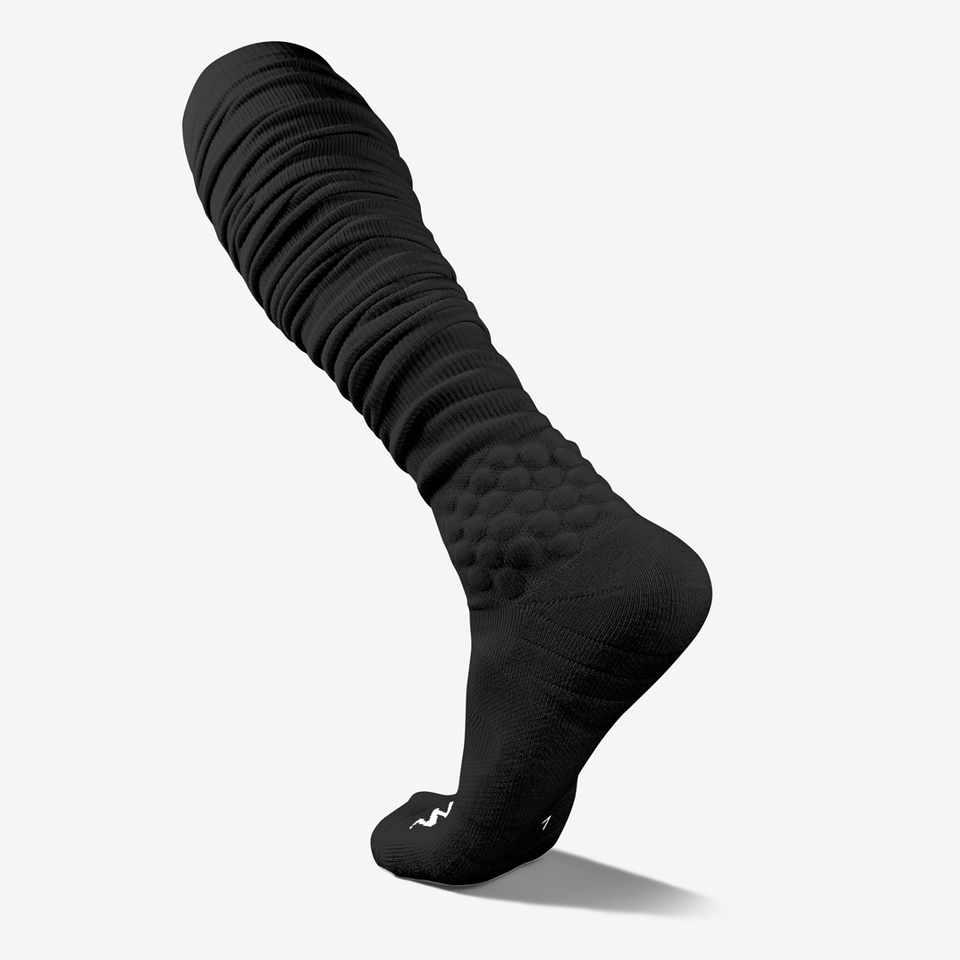 We Ball Sports Scrunch Football Socks, Extra Long Padded Sports Socks ...