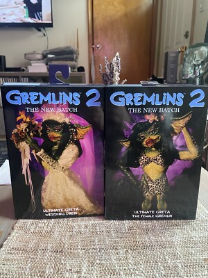 NECA GREMLINS 2 New Batch Greta Wedding Dress & Ultimate Greta | eBay ...