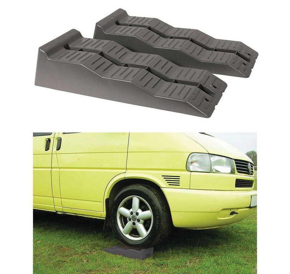 Fiamma Level Up Levelling Ramp Pair Grey Campervan Motorhome 5 Ton ...