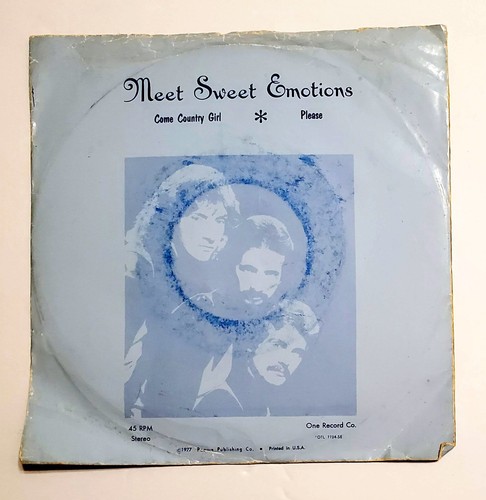 Sweet Emotions 45 Come Country Girl / Please - Obscure 1977 Boston AOR ...