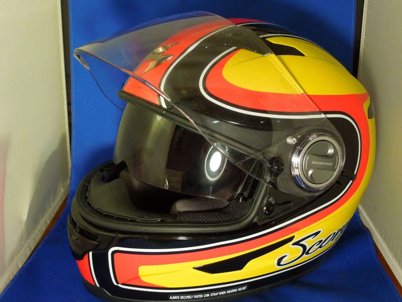 Scorpion EXO-500 Full Face Heritage Street Racing Helmet XS - FMVSS No ...