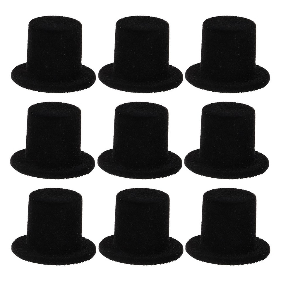 15 Pcs Mini Hat Ornament Diy Crafts Hats Party Doll House Accessories ...