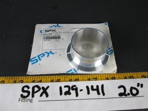 SPX 129-141 L14AM7-7 2.0" Butt Ferrule Female 304 Stainless Steel ...