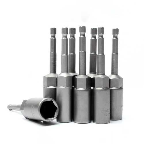 Steck Nuss Bit 6-19mm für Akku Schrauber Nüss Bohrmaschine Stecknüsse ...