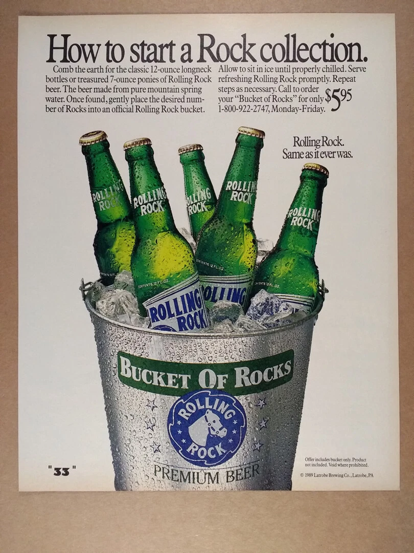 Rolling Rock Label