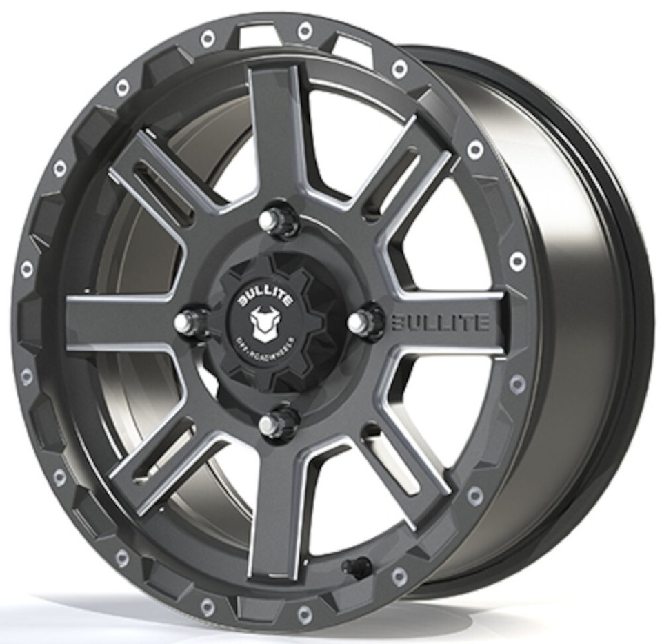 Kit 4 Tensor Regulator 2 Tires 30x10-14 on Bullite Lancer Gray BT-02 ...