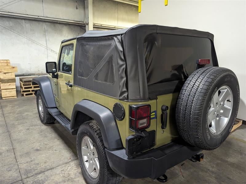 Jeep JK Wrangler Windshield Support Brackets PGH Commando Green 2007 ...