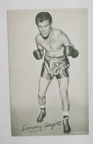 1934-48 Exhibit Boxing Cards featuring Sammy Angott | eBay