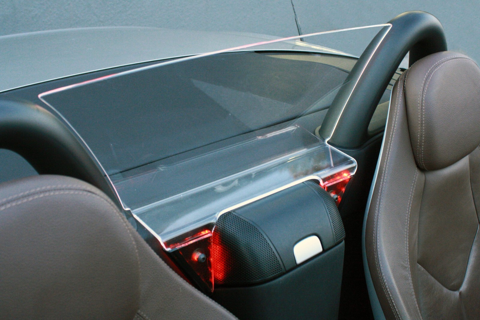 2005-2011 Wind Deflector fits Mercedes SLK R171 Windscreen Wind Blocker ...