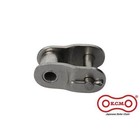 KCM 12B-1 BS Roller Chain Offset/Half Link Simplex 3/4" Pitch Nickel ...