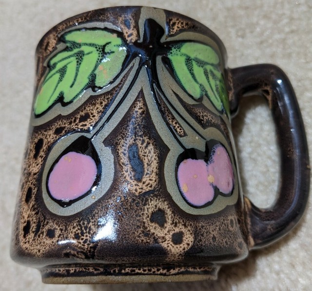 Unique vintage Ugly but adorable brown Coffee Cup Mug | eBay