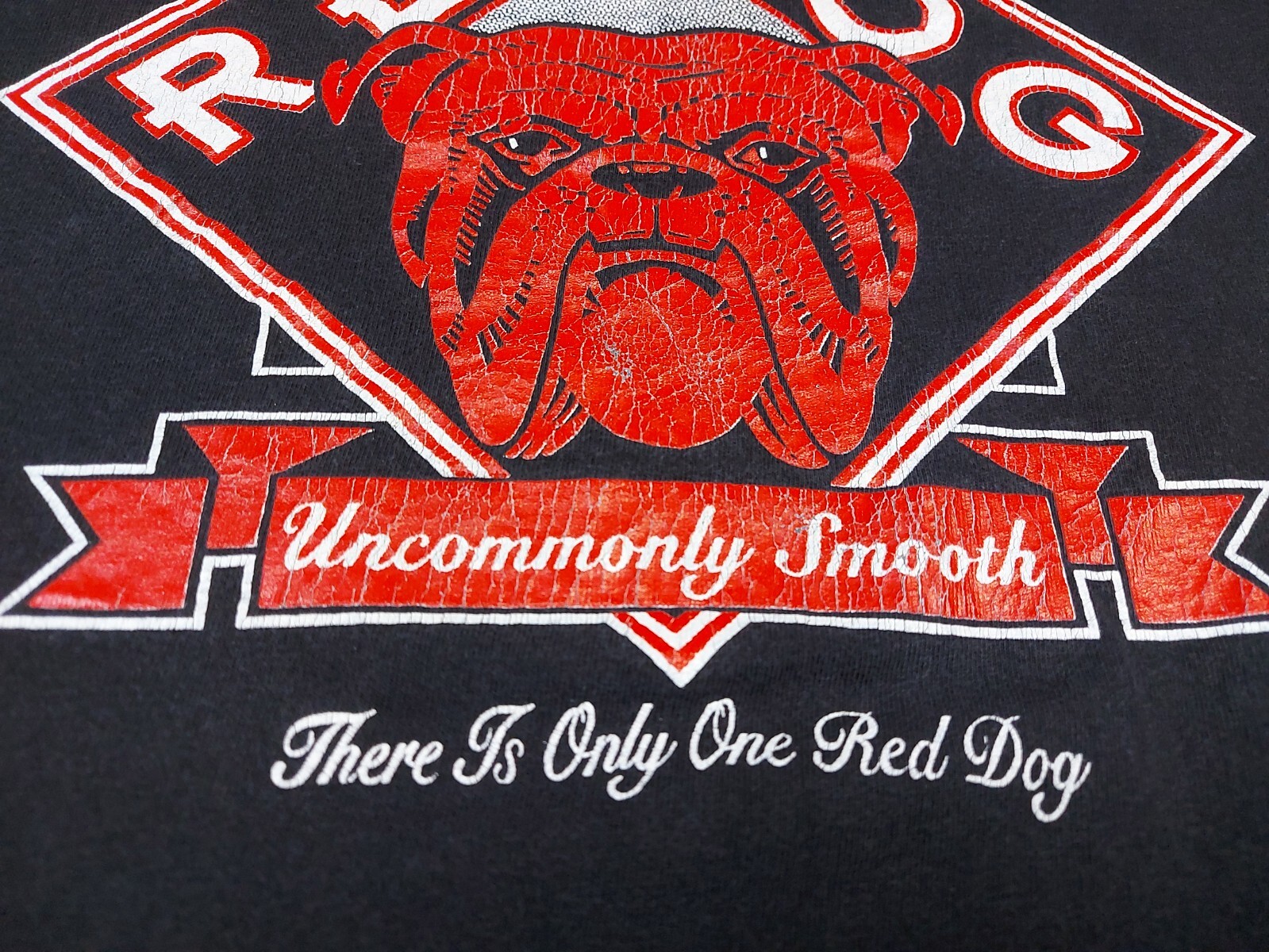 Vintage 90s Red Dog Beer Single-Stitch Short Sleeve Black T-Shirt Size ...