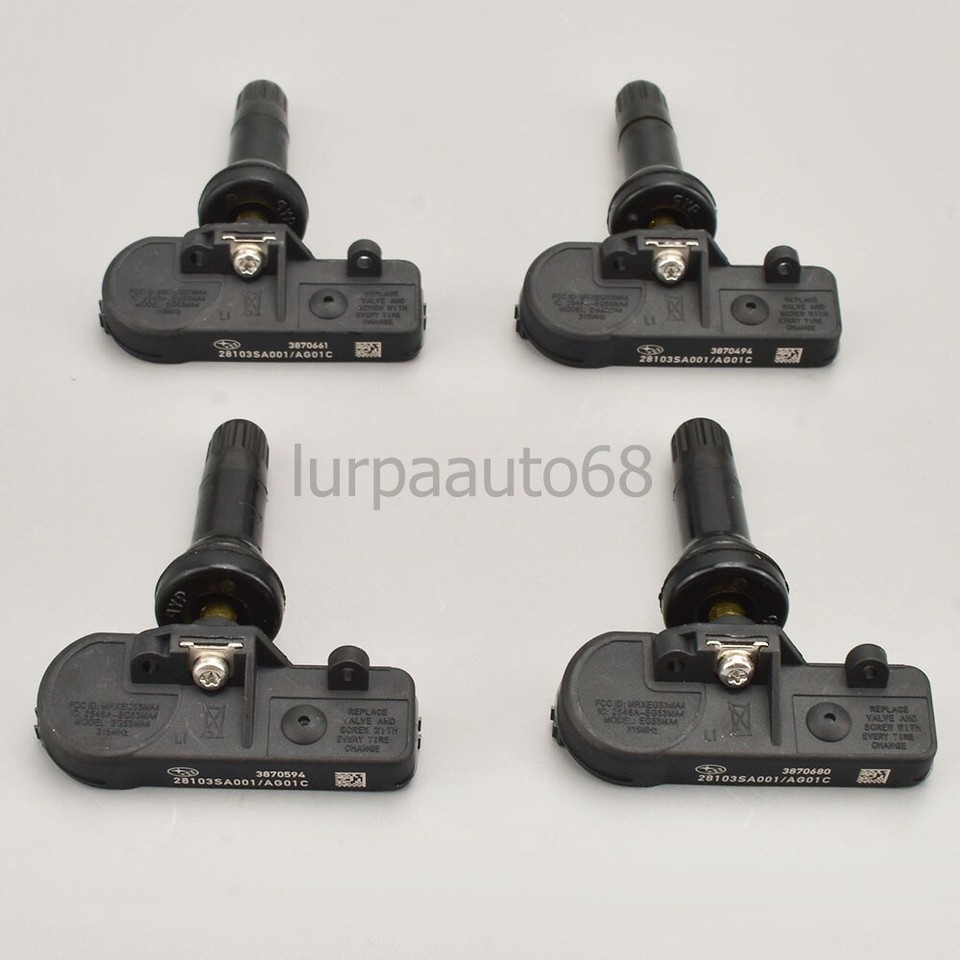 4X Genuine OEM TPMS Tire Pressure Sensors 28103SA001 28103AJ00A For ...
