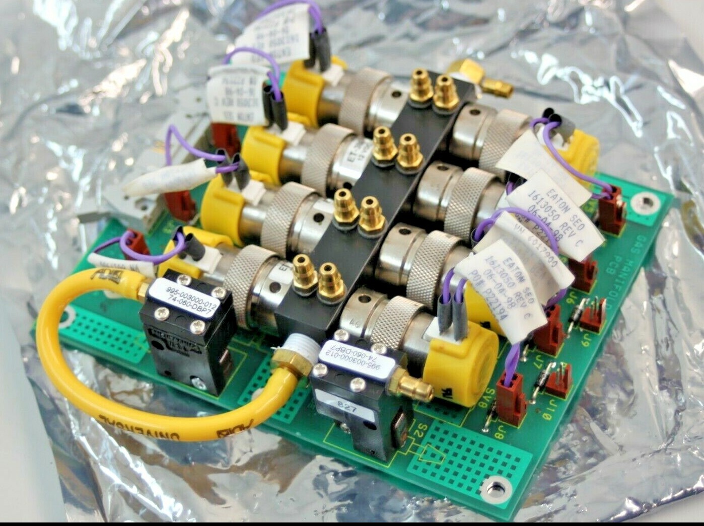 1517071 / ASSY GAS MANIFOLD PCB 4 VALVE / AXCELIS TECHNOLOGIES | eBay