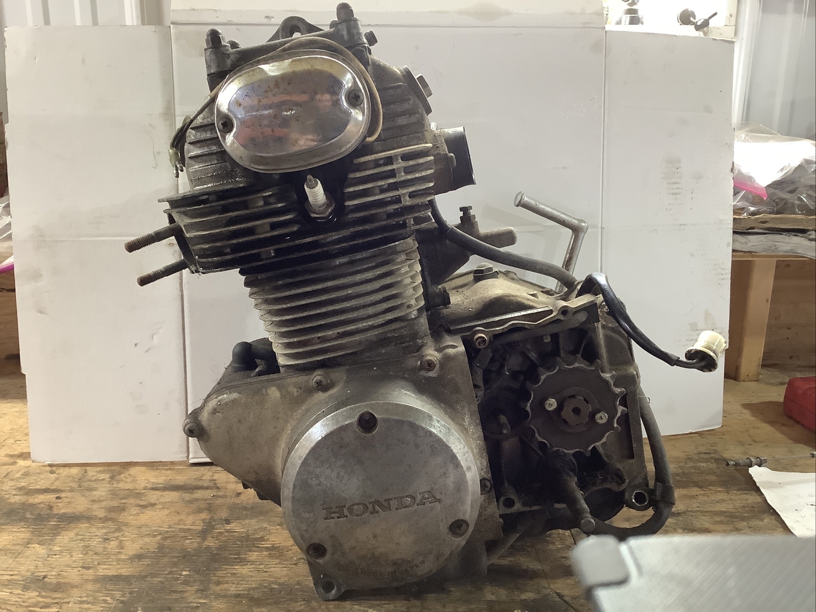 Honda CB350 Engine Complete 130 PSI Each Cylinder 1968 K-O CB350E ...