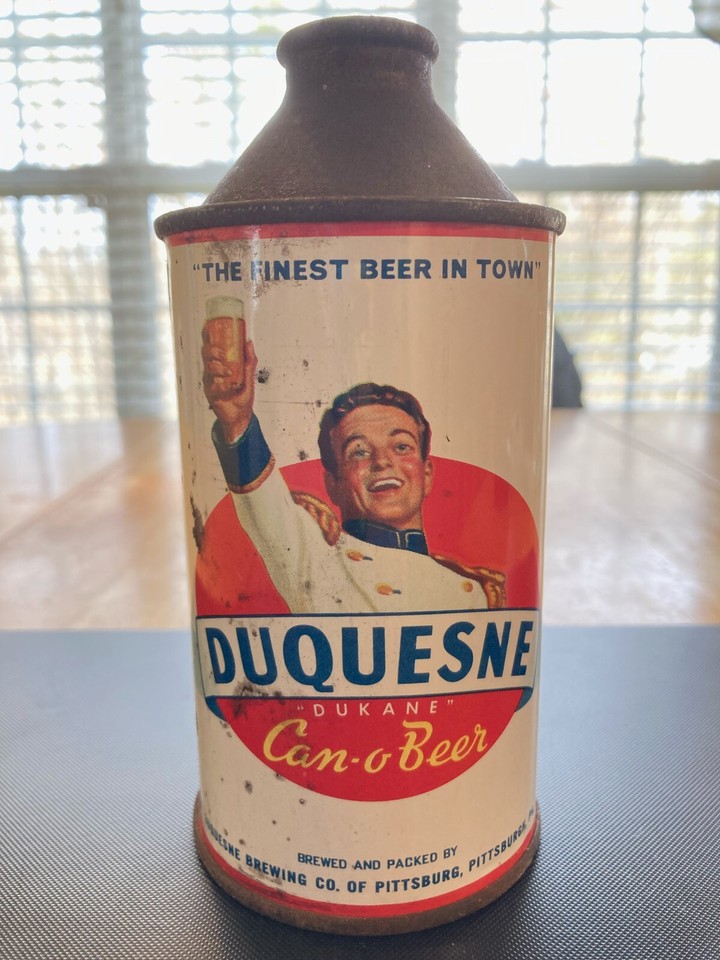 Duquesne ("Dukane") (Can-o)Beer, HP CT TO, Good Empty Indoor(?) Can | eBay