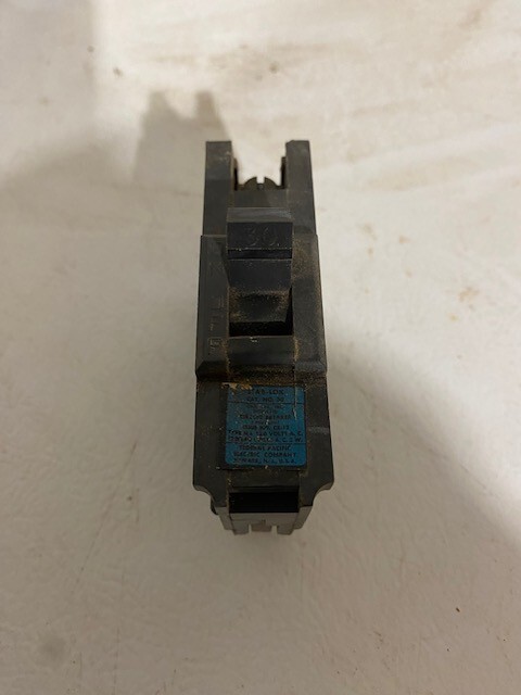 Federal pacific single pole 30amp breaker. Stab-Lock, Tested | eBay