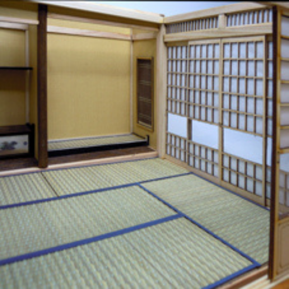 1:12 Japanese-style Room SET of 3 Doll House Handmade Miniature Figure ...