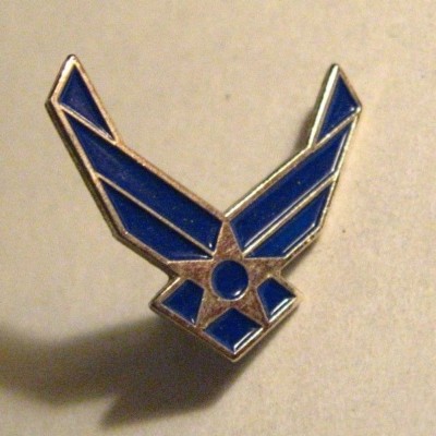 USAF Lapel Pin - United States Air Force Military Wings Star Jacket USA ...