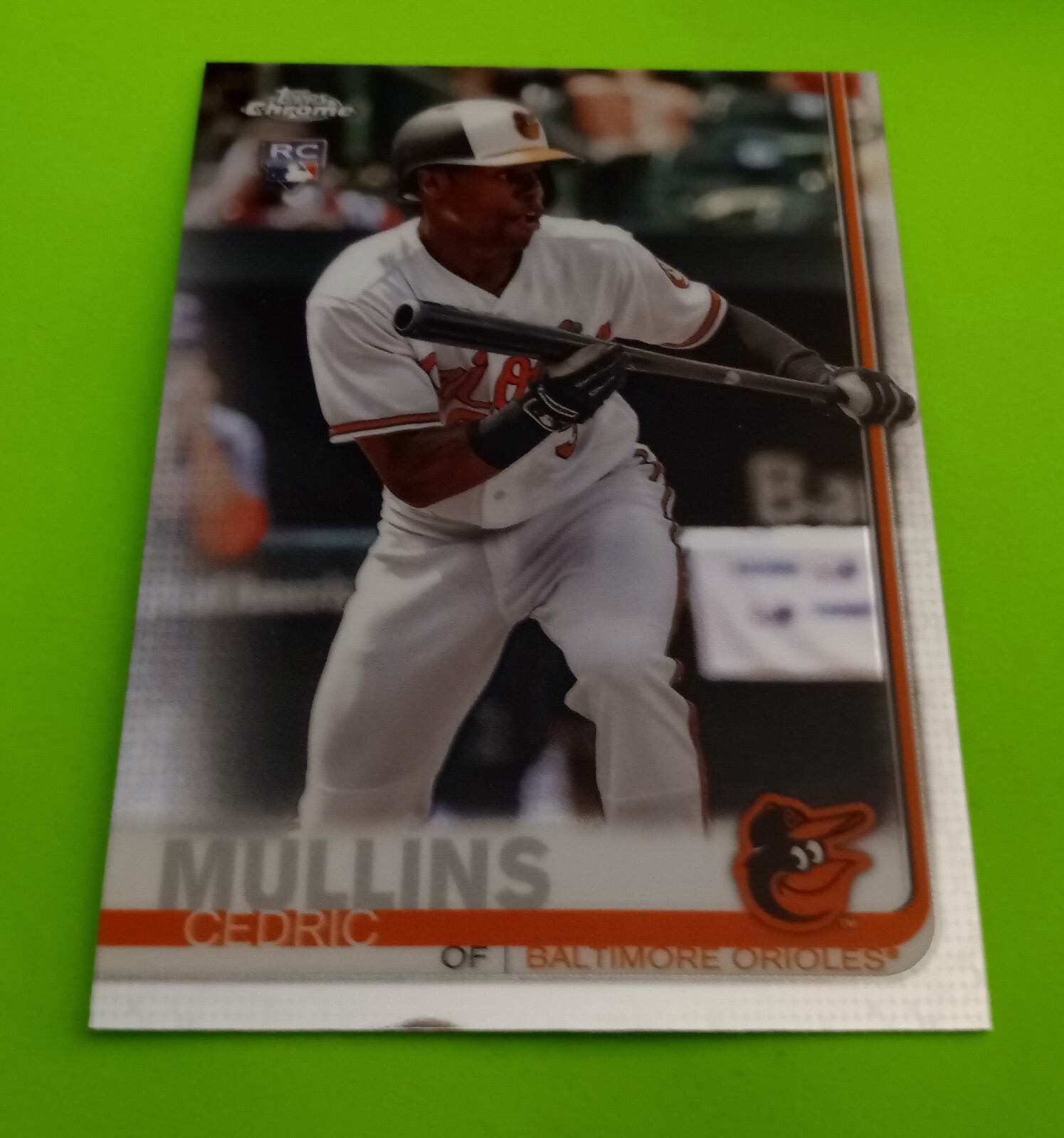 Cedric Mullins 2019 Topps Chrome MLB ROOKIE Card #52 Baltimore Orioles ...