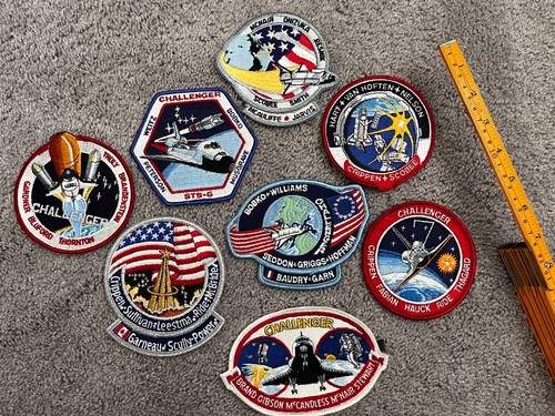 SPACE SHUTTLE CHALLENGER Emblem Patches (NASA, Kennedy Space Center ...