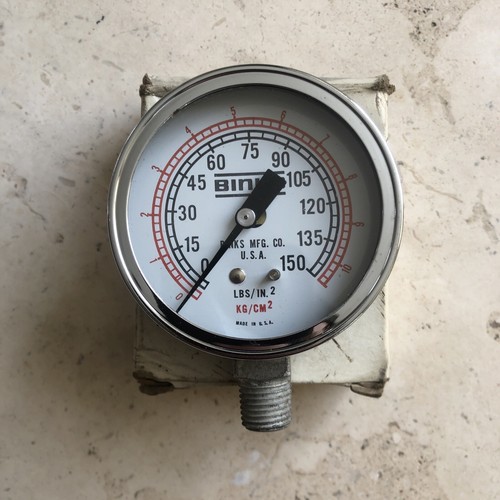 Binks 83-1290 Air Pressure Gauge 150 lbs (2-3/16in. Diameter) | eBay