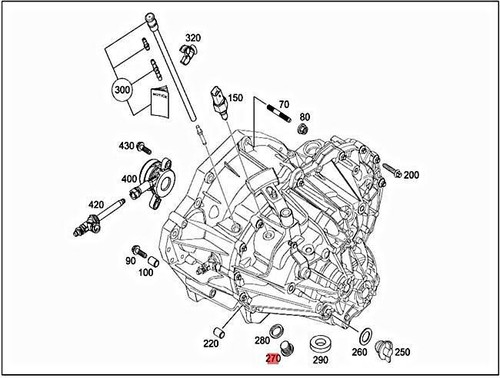Genuine MERCEDES SMART 453 FORFOUR Hatchback 453 Screw plug 2829900017 ...