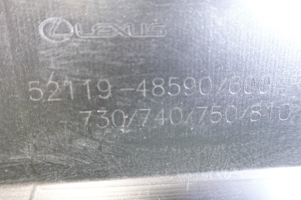 w/ 1 dent 2020 2021 LEXUS RX350 RX450h RX FRONT BUMPER OEM AW21579 w ...