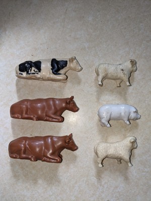 Plasticville Bachman Brothers BB Barn Animals. Original BB | eBay