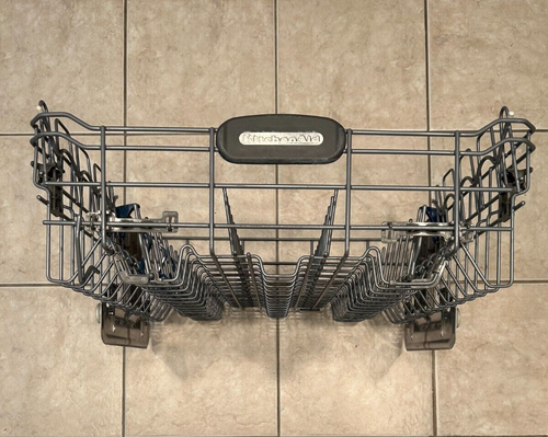 W10728863 KitchenAid Whirlpool Dishwasher Lower Rack W10056270 NO RUST ...