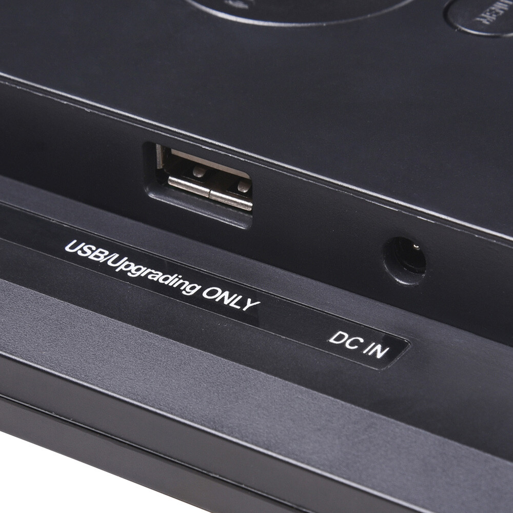 8" Large Digital LED Day Clock 6-Alarm Time Week Date Calendar Dementia ...