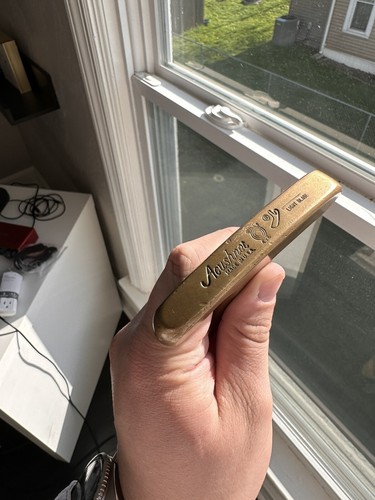 Acushnet Bullseye Light Blade Putter 35” Fluted Steel Shaft Grip One ...