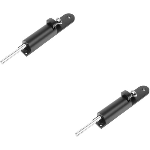 2 Pack Gate Door Latch Latches Spring Barrel Bolt Lock Heavy Duty | eBay