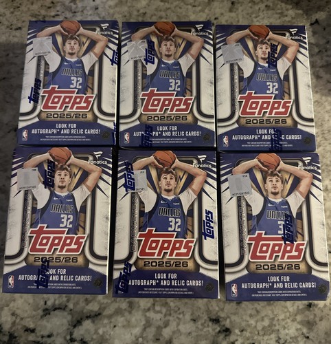 FANATICS EXCLUSIVE 2025-26 Topps Basketball Value Blaster Box Factory ...