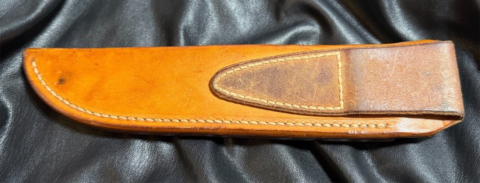 Corbet Sigman Premium Fixed Blade Knife Hollow Grind Stainless w ...