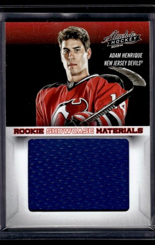 2013-14 Panini Boxing Day Showcase Materials Adam Henrique RC New Jersey Devils | eBay