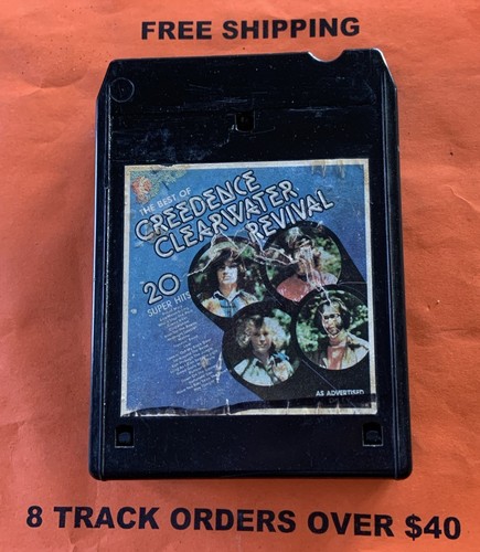 The Best Of Creedence Clearwater Revival CCR K-tel 8 track tape Tested ...
